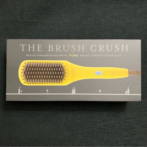 Drybar | Hair | New Drybar The Brush Crush Heated Straightening Brush ...